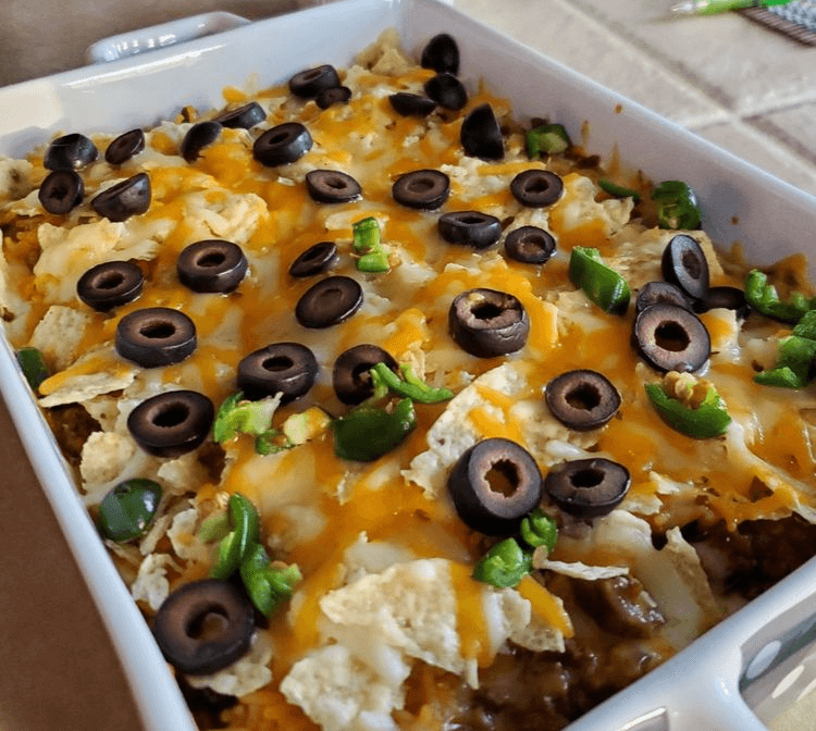 Cheesy Taco Casserole Page 2 99easyrecipes