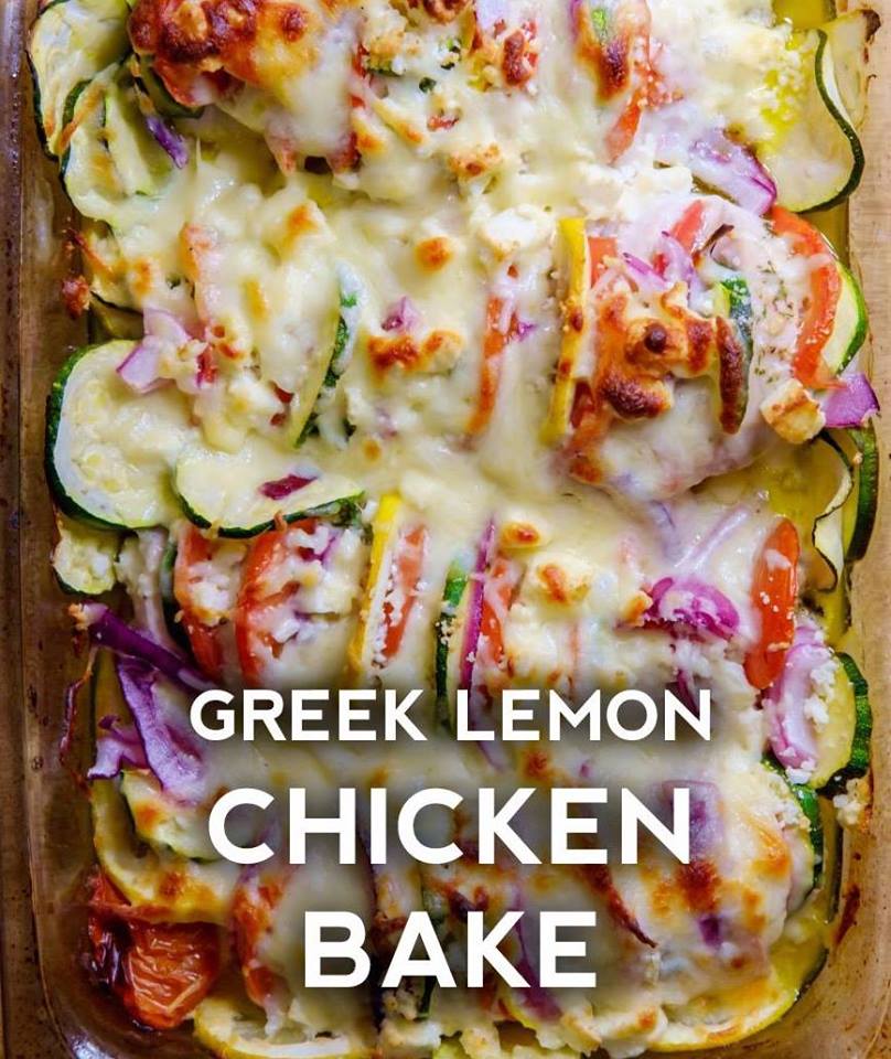 Greek Hasselback Lemon Chicken Bake – 99easyrecipes