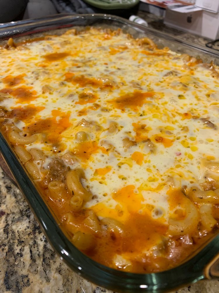 Easy Hamburger Casserole Recipe 4 Ingredients Easy Recipes