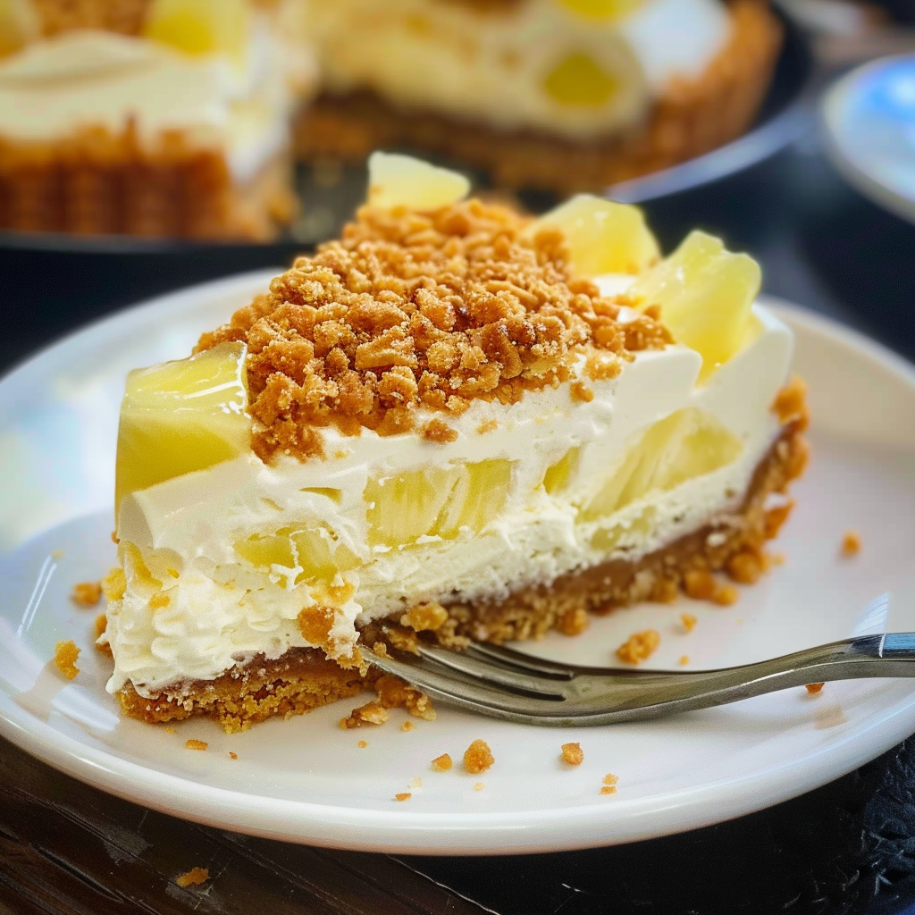 Pineapple Cheesecake Dessert – 99easyrecipes